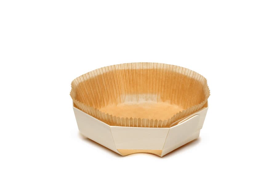 Moule de cuisson OCTO 180 Neutre avec caissette plissée - carton de 120 ...