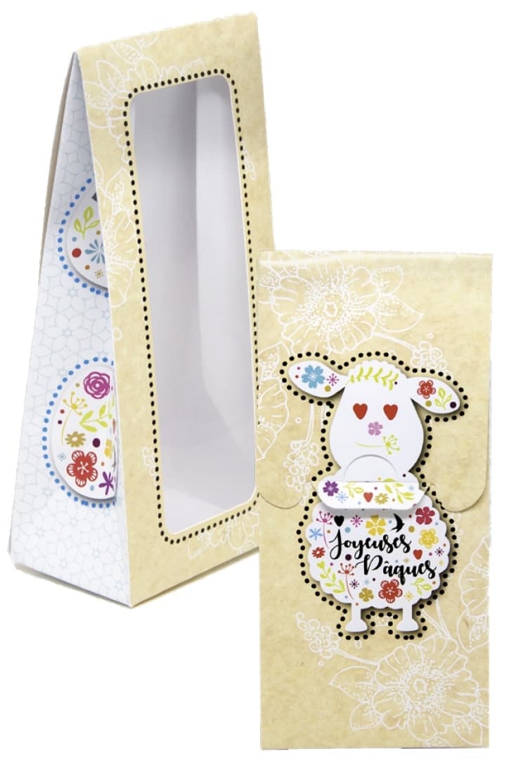 Pochette confiserie avec fenêtre 70x45x150 mm x 50 | Grands Moulins de ...