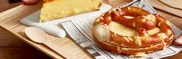Recette du bretzel au jambon et au fromage | Grands Moulins de Paris ...