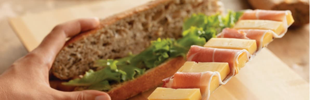 Réalisez la coupe de pain pour Sandwich | Grands Moulins de Paris